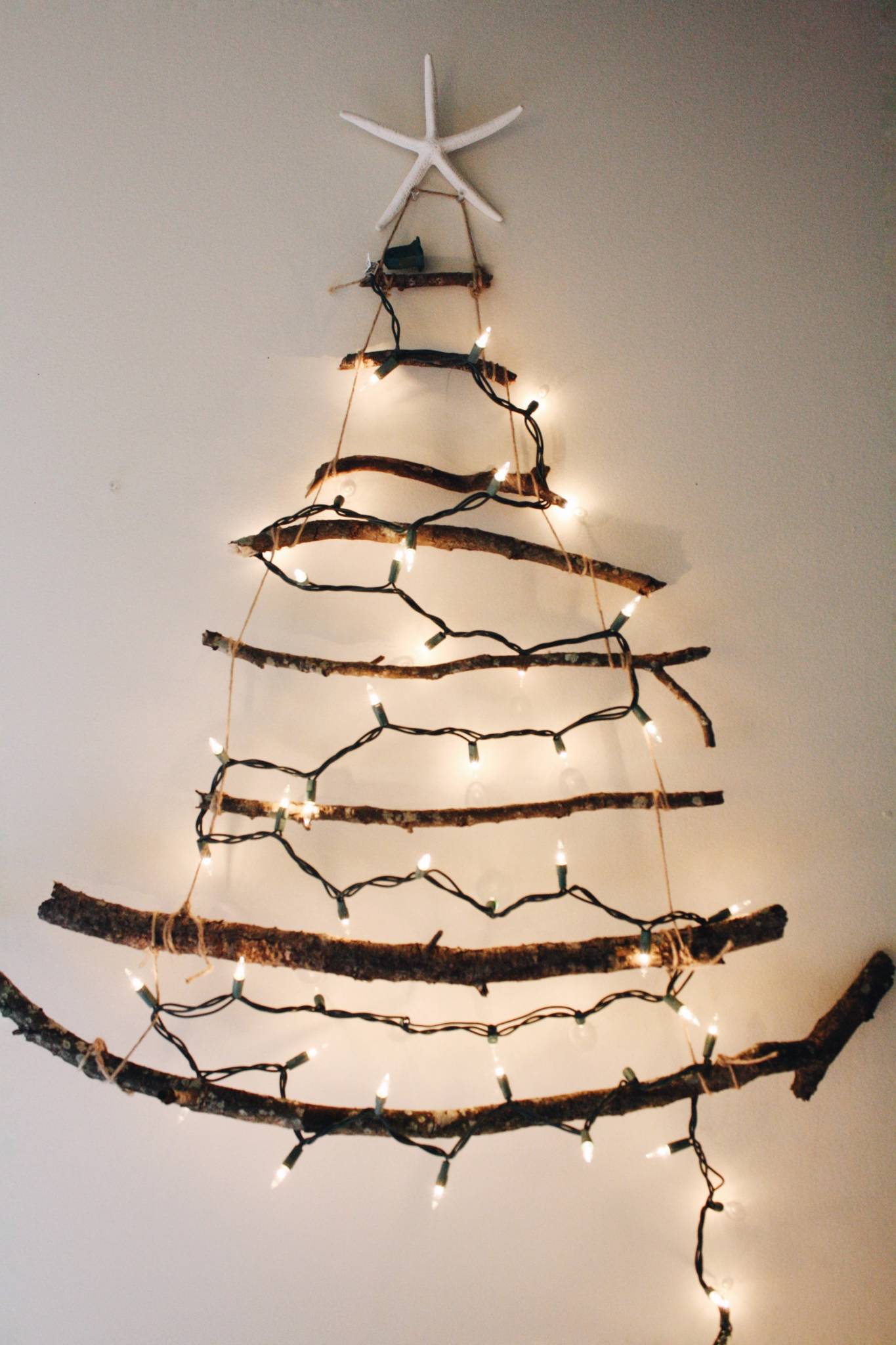 Twig Christmas Tree