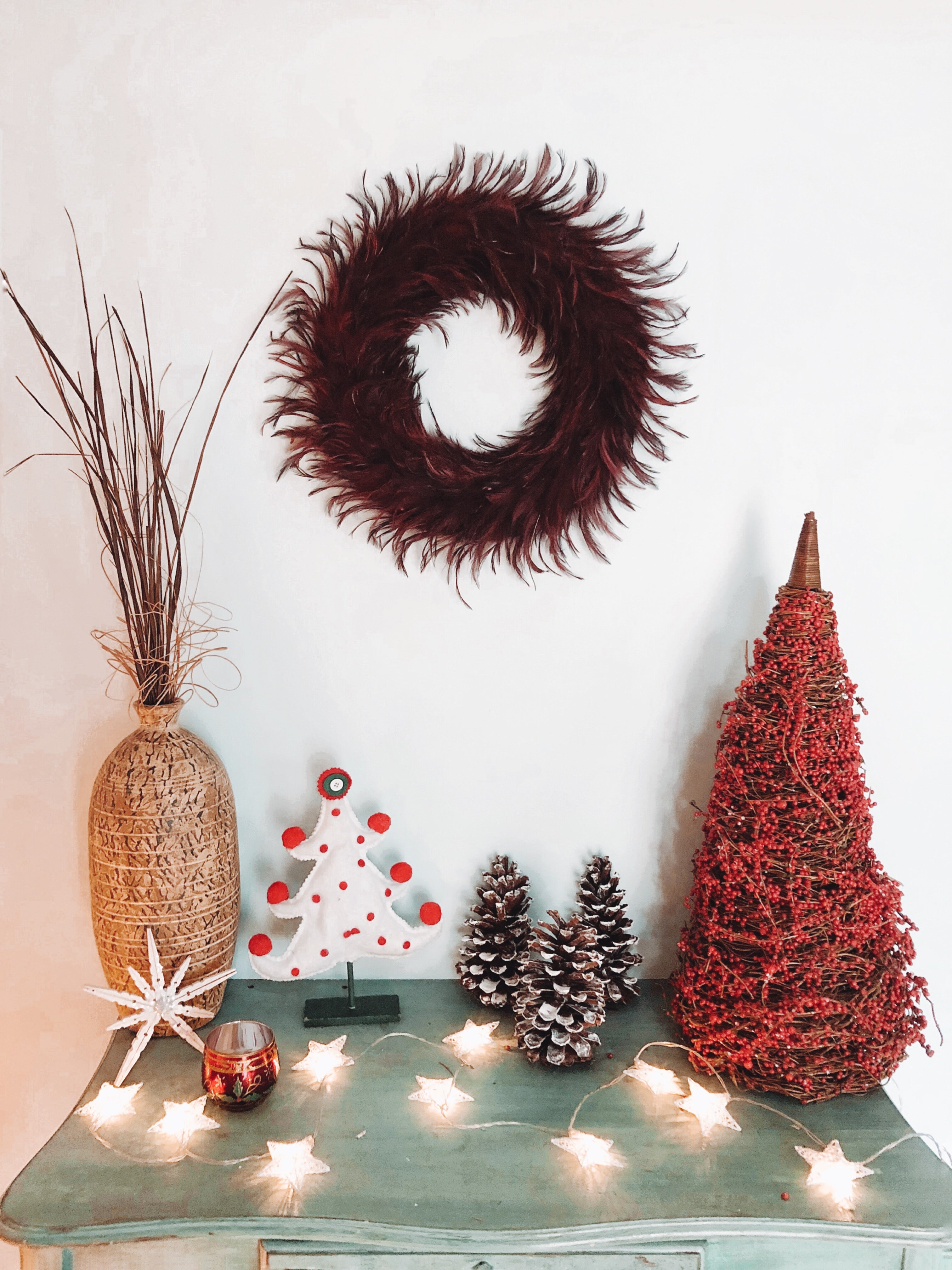 Pinecone Christmas tree