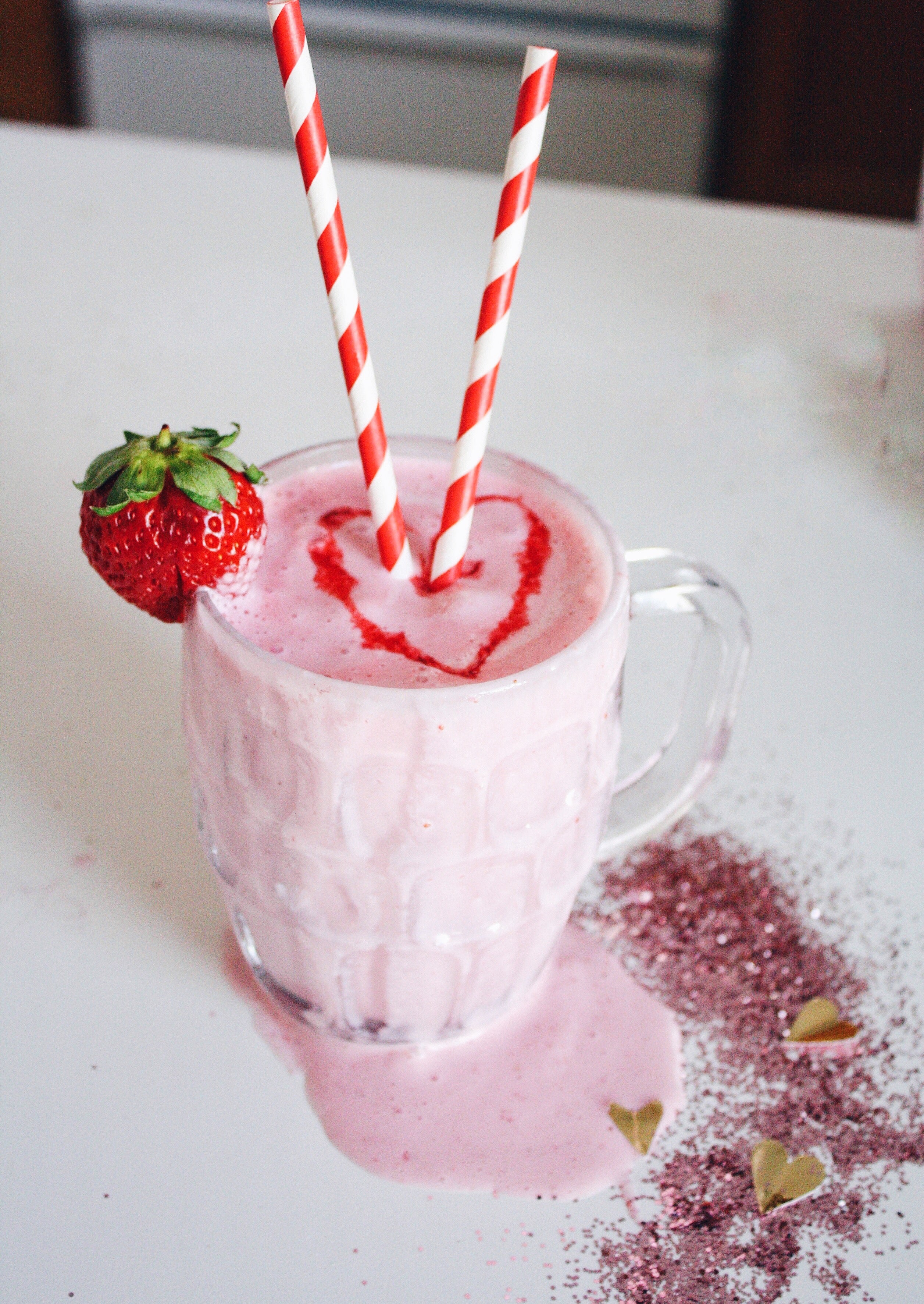 Valentine's Milkshake for 2