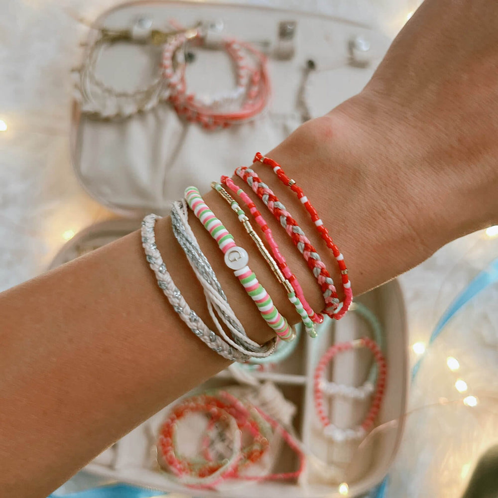 Snowfall Braided Bracelet