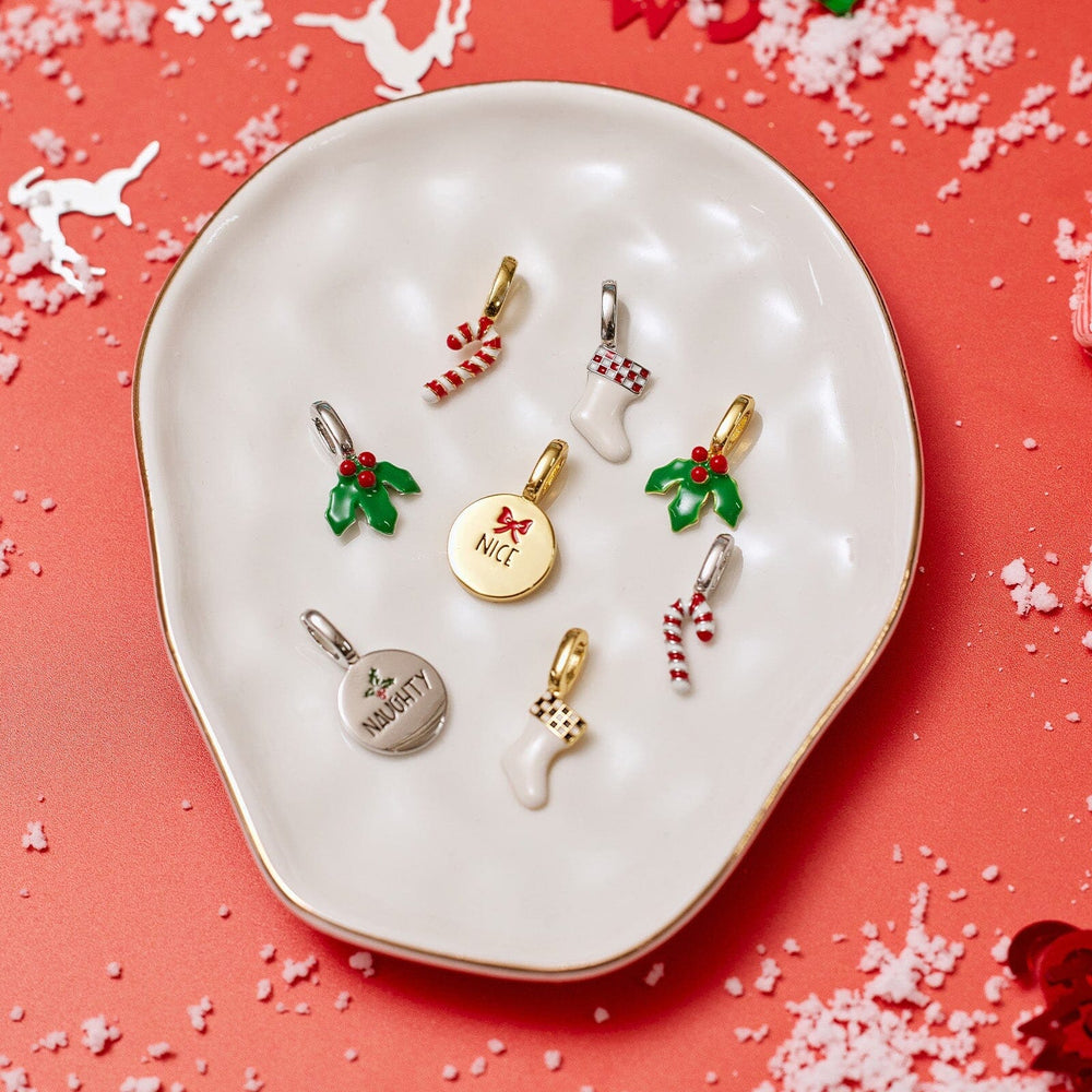 Harper Double Sided Naughty or Nice Charm