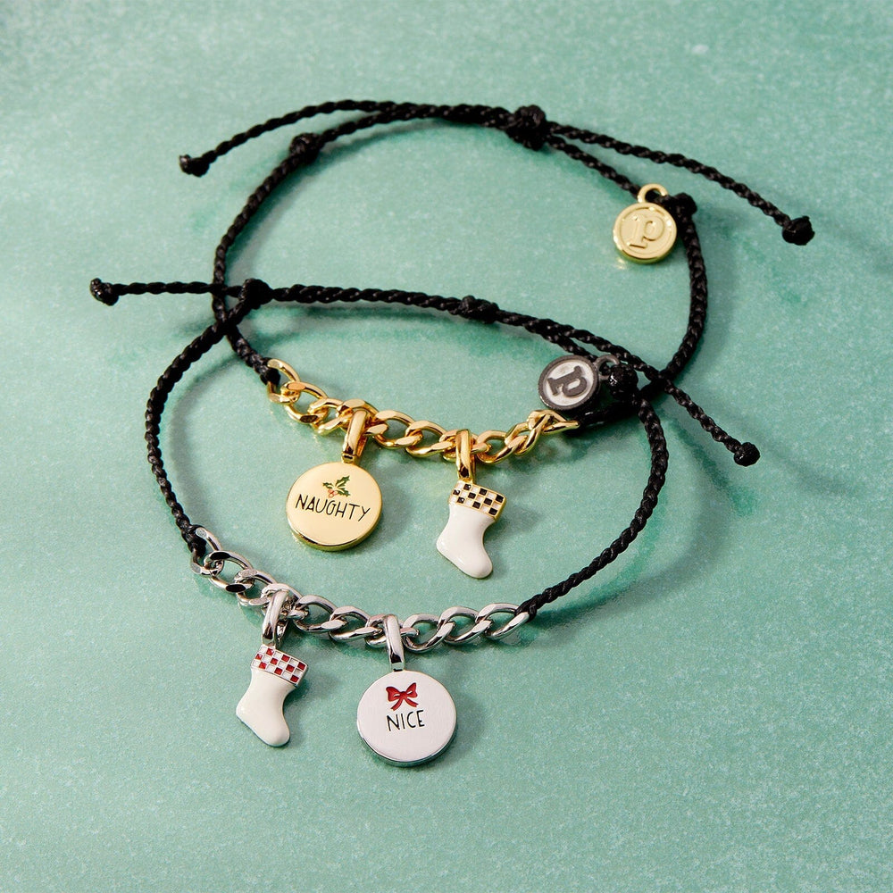 Harper Double Sided Naughty or Nice Charm